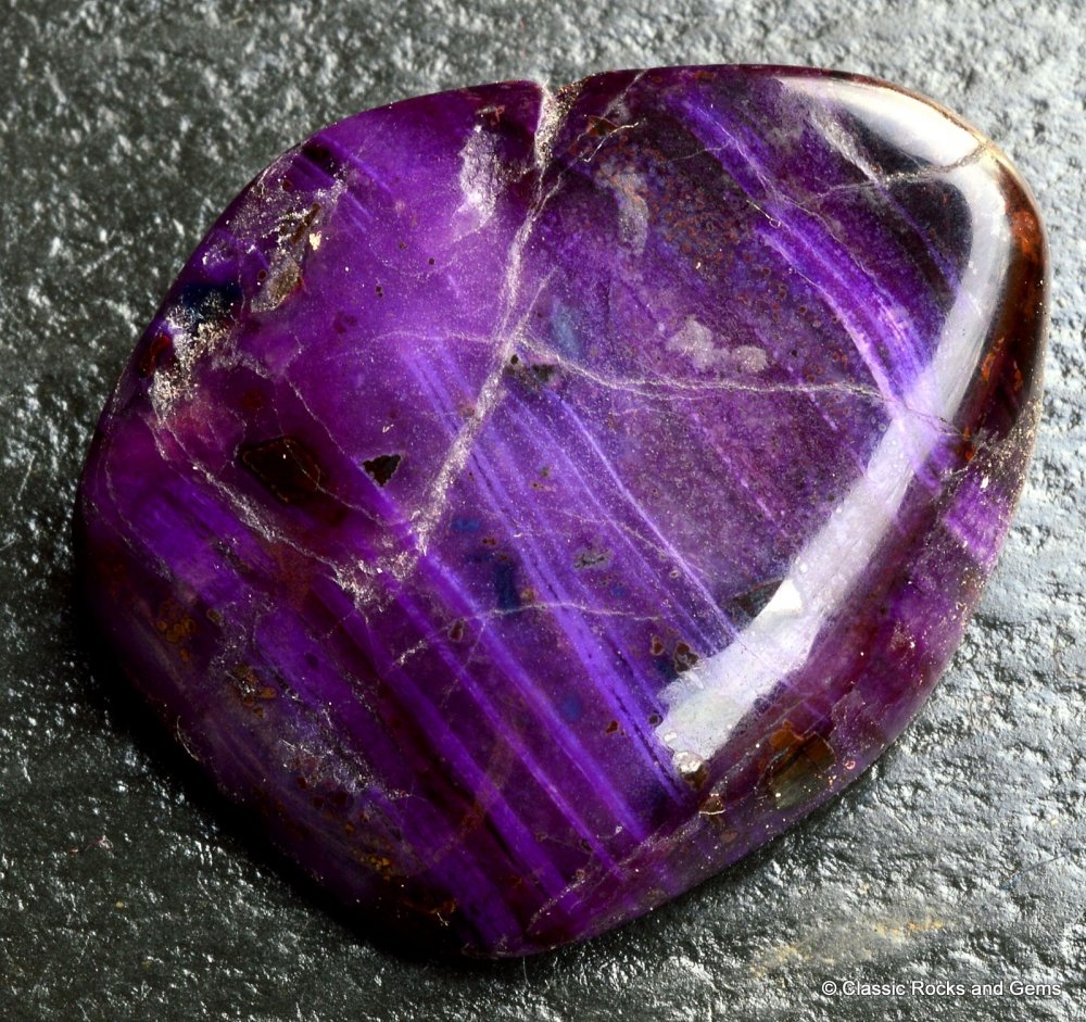 Sugilith Lavulith Trommelstein Heilstein Sugilite Lavulite Tumbled Gemstone 4.5g | eBay