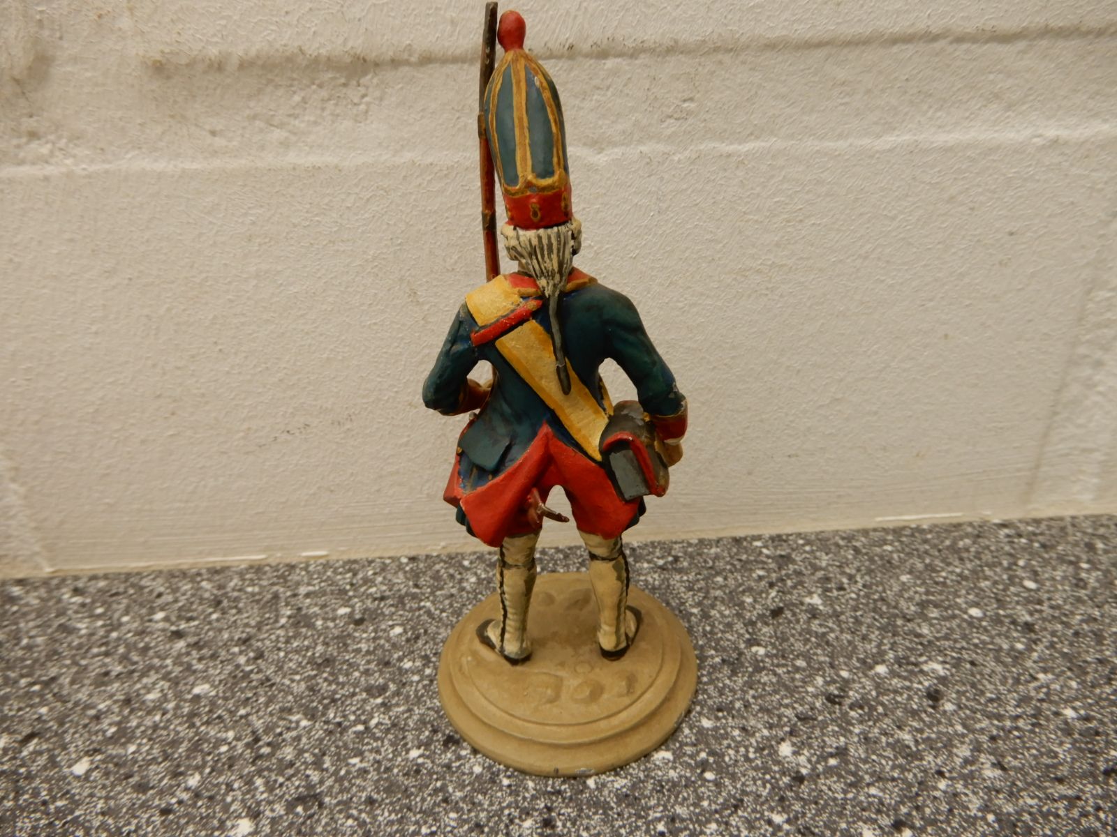 alte, bemalte Zinnsoldaten Zinnfiguren 12-tlg. Set Markiert Konvolut ...