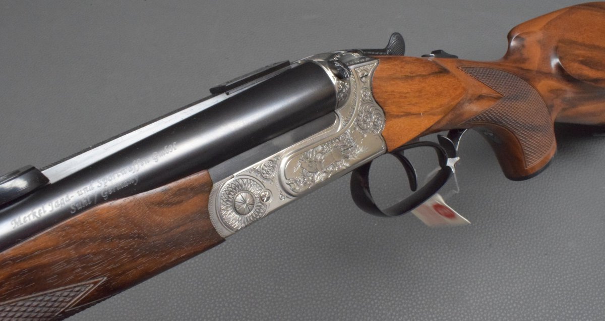 Merkel Doppelbüchse 141 Jagdgravur, Kal. 9,3x74R Neu aus ...