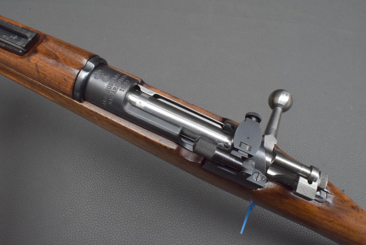 Gewehr Carl Gustaf M96 von 1899, Diopter, Kaliber 6,5x55, sehr gut - eGun