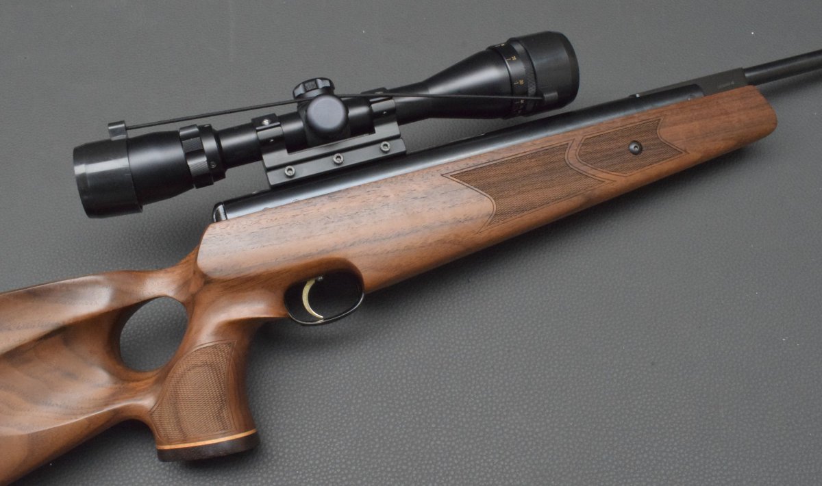 Webley Longbow SE, Kaliber 4,5mm (F), Lochschaft, mit ZF Bushmell 4 ...