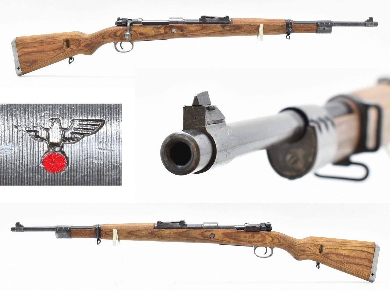 WK II Nrgl. Karabiner 98k / K 98 k mit Code " bnz 45 " im Kal. 8x57 JS ...