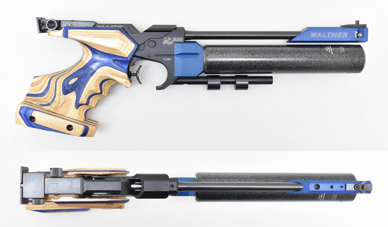 WALTHER LP 300 Preßluft Match Luftpistole im Kal. 4,5mm - eGun