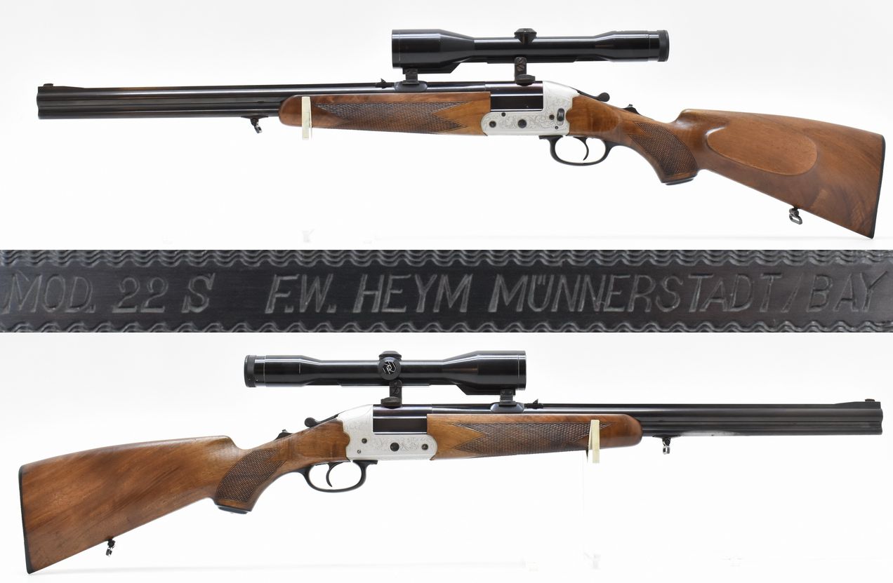 Heym BBF Mod. 22S im Kaliber 16/70-5,6x50R mit Zeiss Diatal-Z 6x42 - eGun