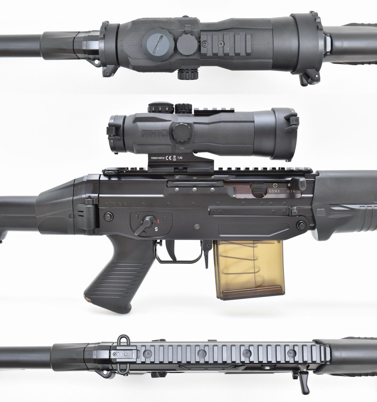 SAN Swiss Arms SG 751 " Sport " im Kal .308 Win. mit STEINER Military ...
