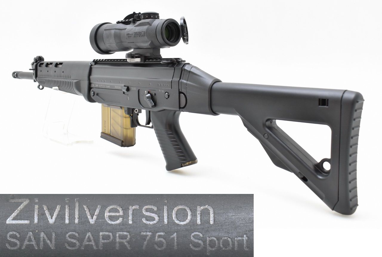 SAN Swiss Arms SG 751 " Sport " im Kal .308 Win. mit STEINER Military ...