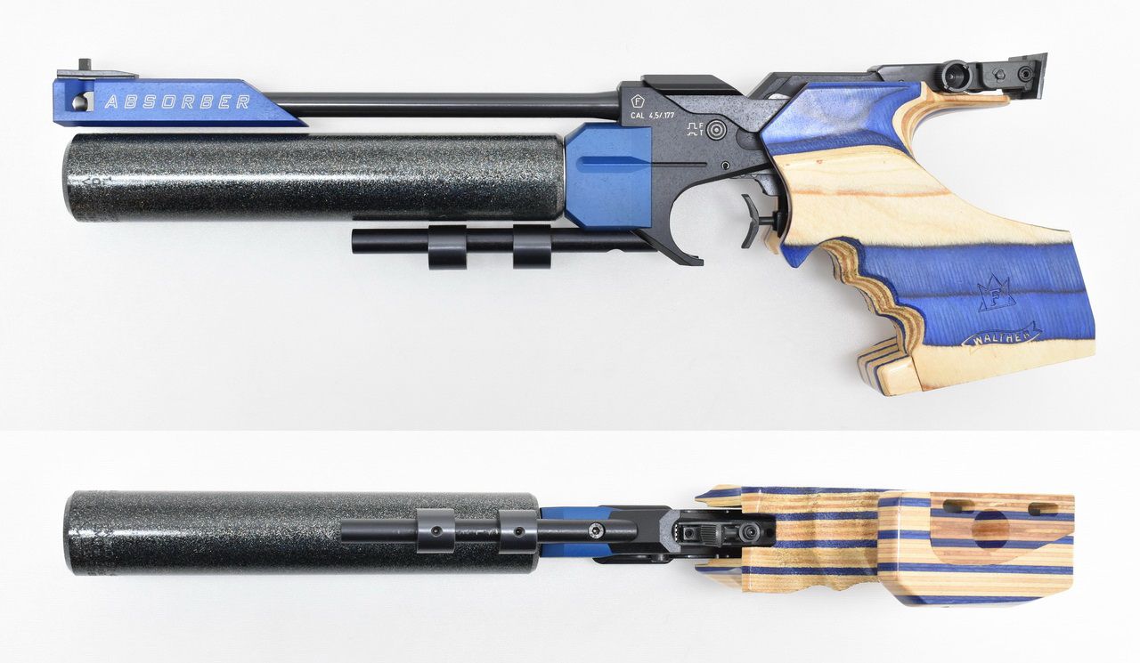 WALTHER LP 300 Preßluft Match Luftpistole im Kal. 4,5mm - eGun