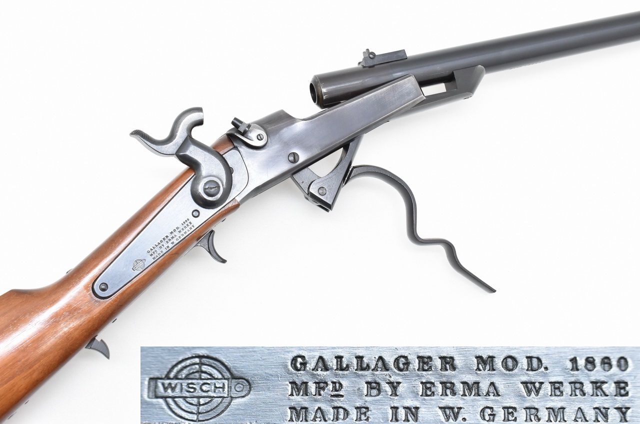 ERMA " Gallager Mod. 1860 " Karabiner im Kal .54 - eGun