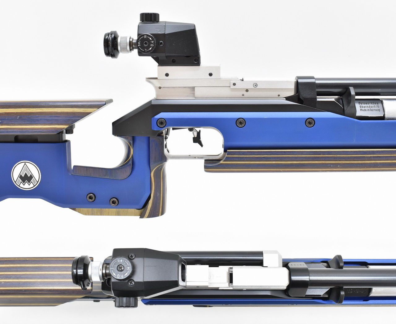 Feinwerkbau / FWB P70 Luftgewehr Kal. 4,5mm mit !! LINKS - ALUSCHAFT ...