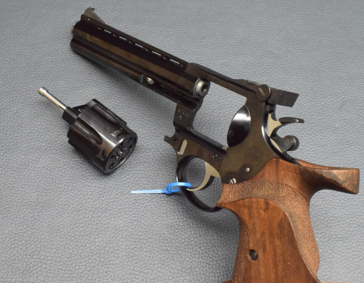 Korth Sport Revolver Kaliber 22lr, seitlicher Öffnungshebel, neuwertig ...