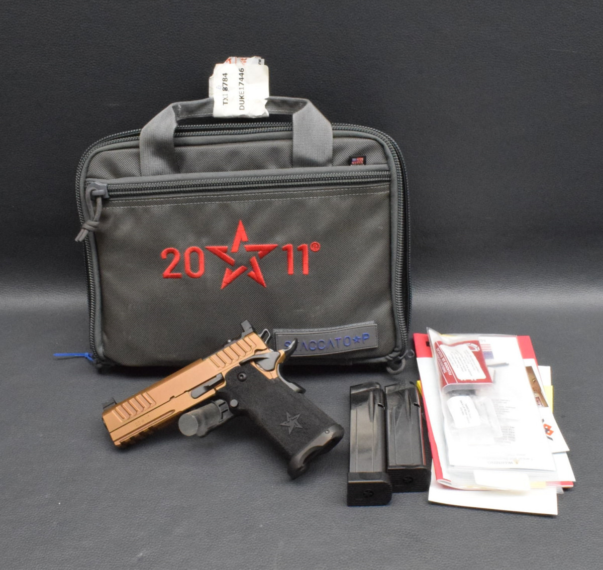 STI Staccato 2011 P Duo 4,4“, burnt bronze, Kaliber 45Auto, Neuware - eGun