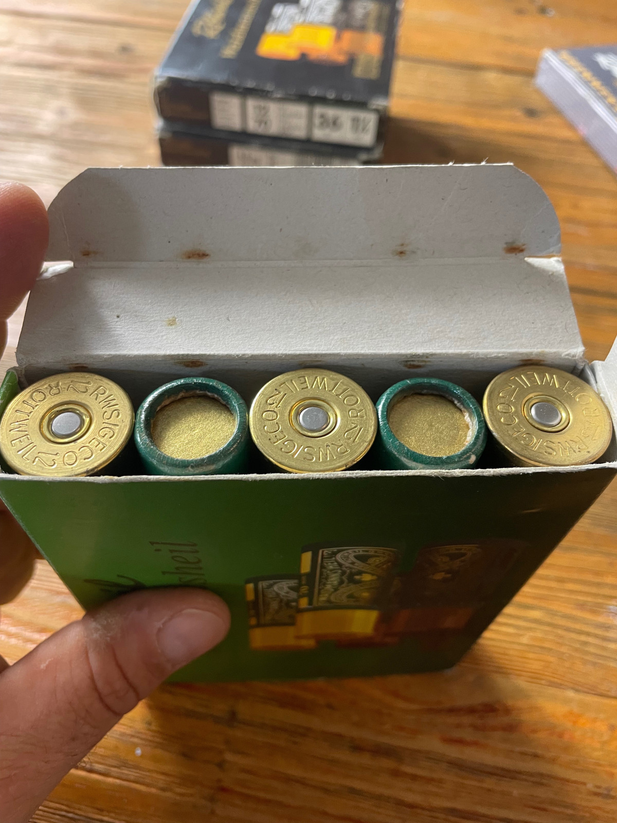 Konvolut Schrotmunition Kaliber 12 Rottweil - eGun