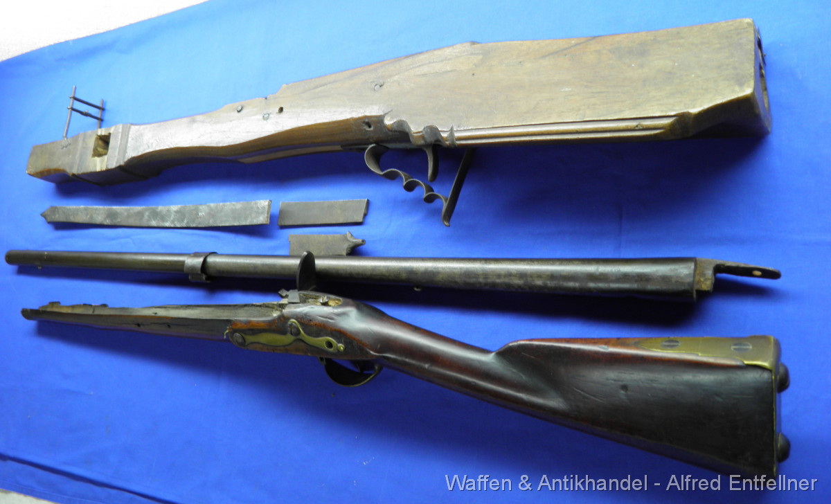 Steinschloss Muskete und Balläster Armbrust Historisches Original - eGun