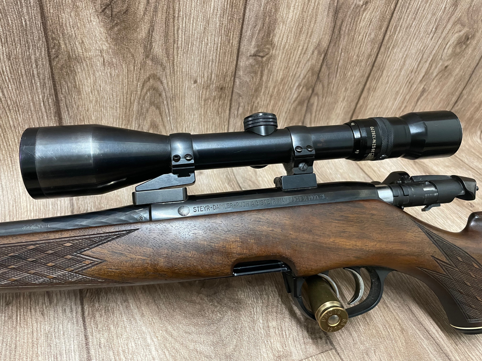 Steyr Mannlicher Mod. SL Cal. 222 Rem Inkl. Kahles 3-9x42 - eGun