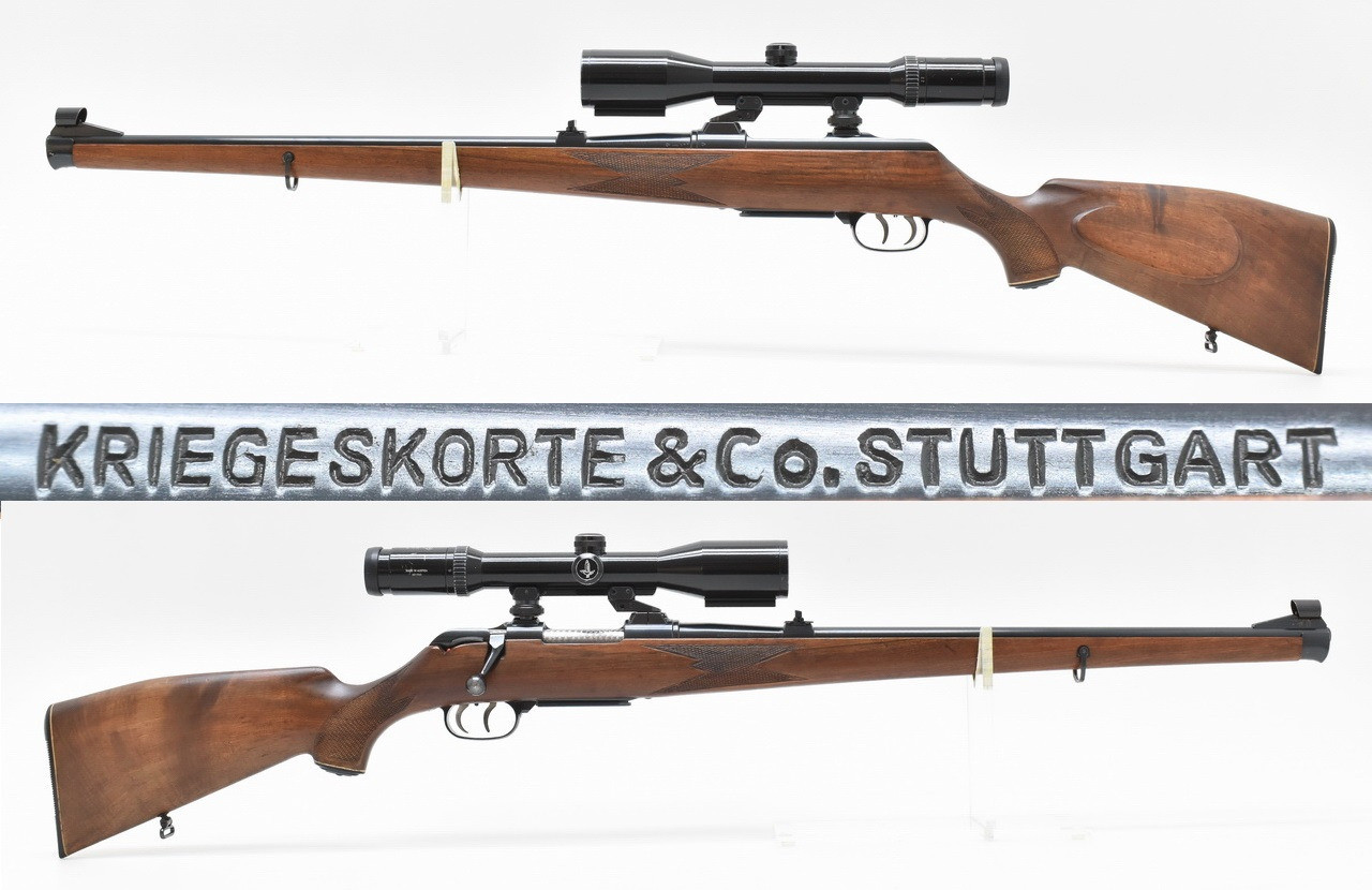 KRICO Stutzen Modell 600 im Kal .243 Win. mit SWAROVSKI ZF 2,2-9x42 Abs ...