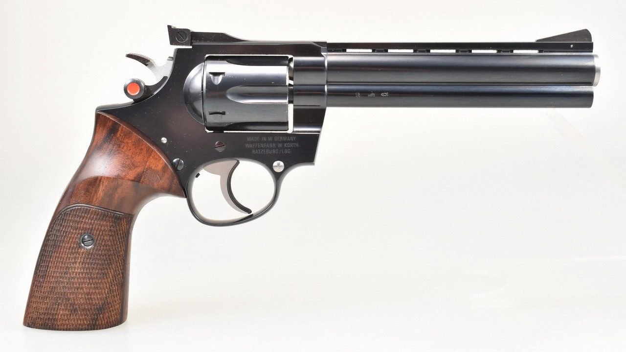 KORTH KK - Revolver Modell SPORT Bj. 1977 mit 6" Lauf im Kaliber .22 LR ...