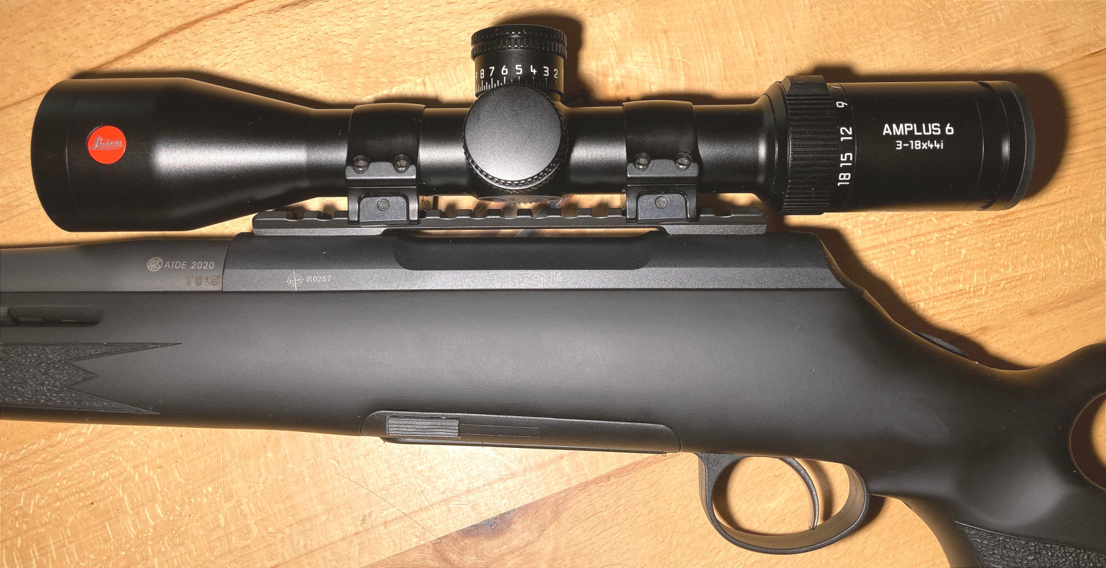 Rößler Titan 6 Target Light Black .308Win mit Leica Amplus6 3-18x44i - eGun