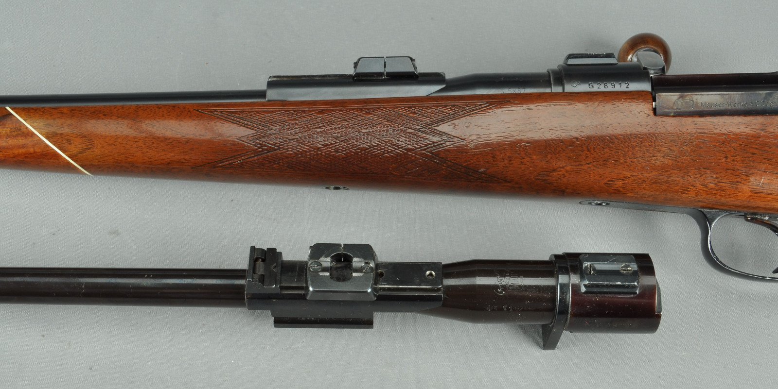 Mauser Mod. 66 Repetiergewehr Kal.: 6,5x57 mit Wechsellauf Kal.: 7x64 ...