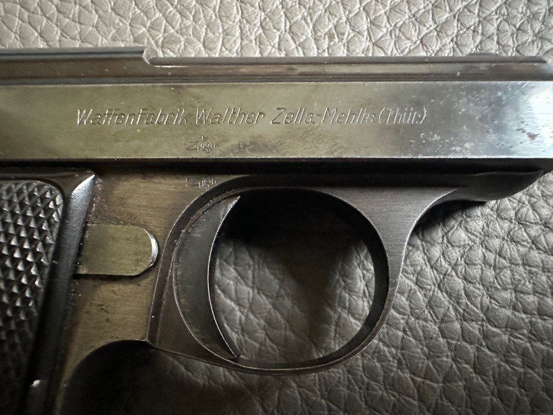 Pistole Walther Modell 9 Kal. 6,35mm Brow. SN 501860 Krone über N - eGun